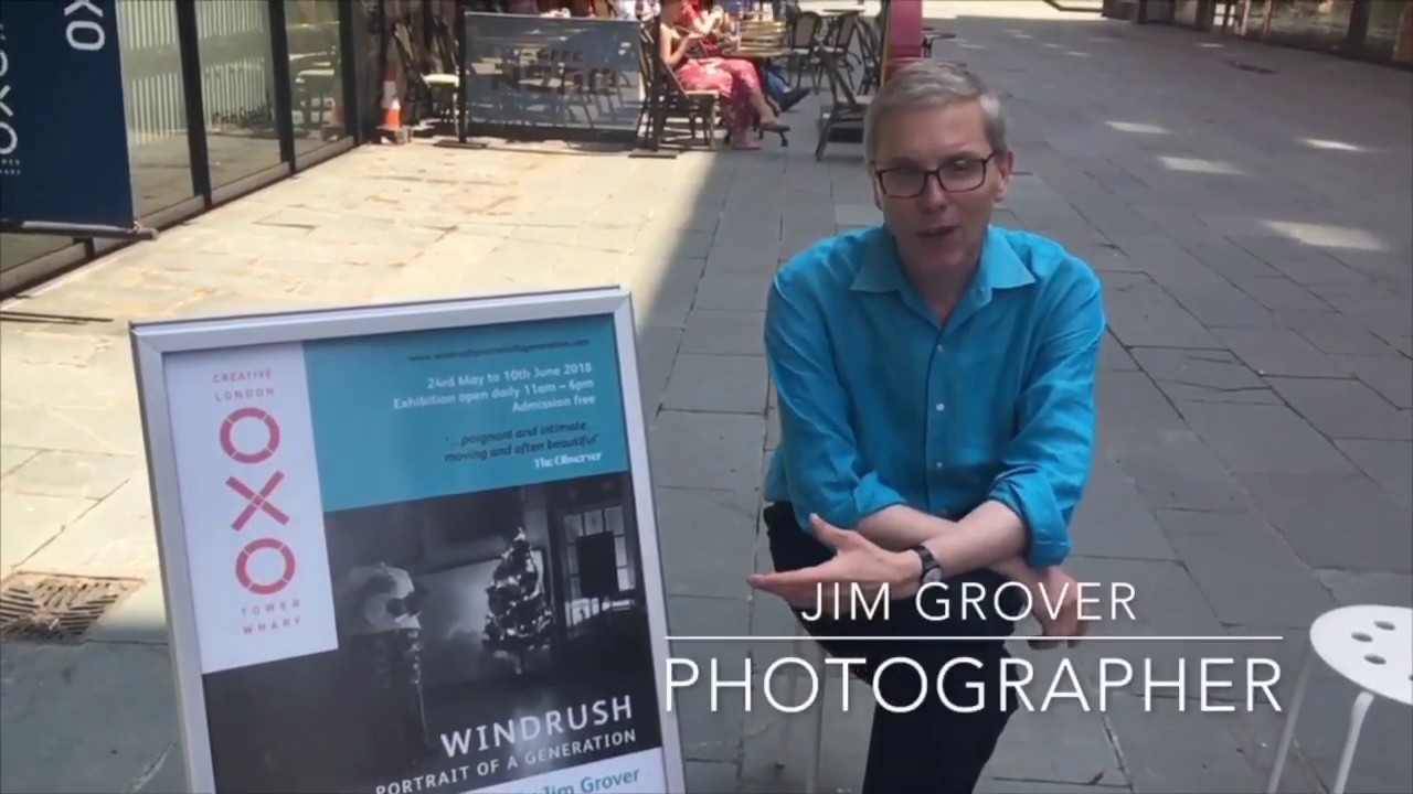 Interview with photographer, Jim Grover at his new exhibition, Windrush ...