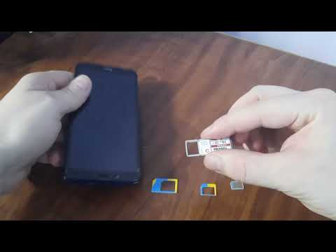 Как вставить сим-карту в телефон