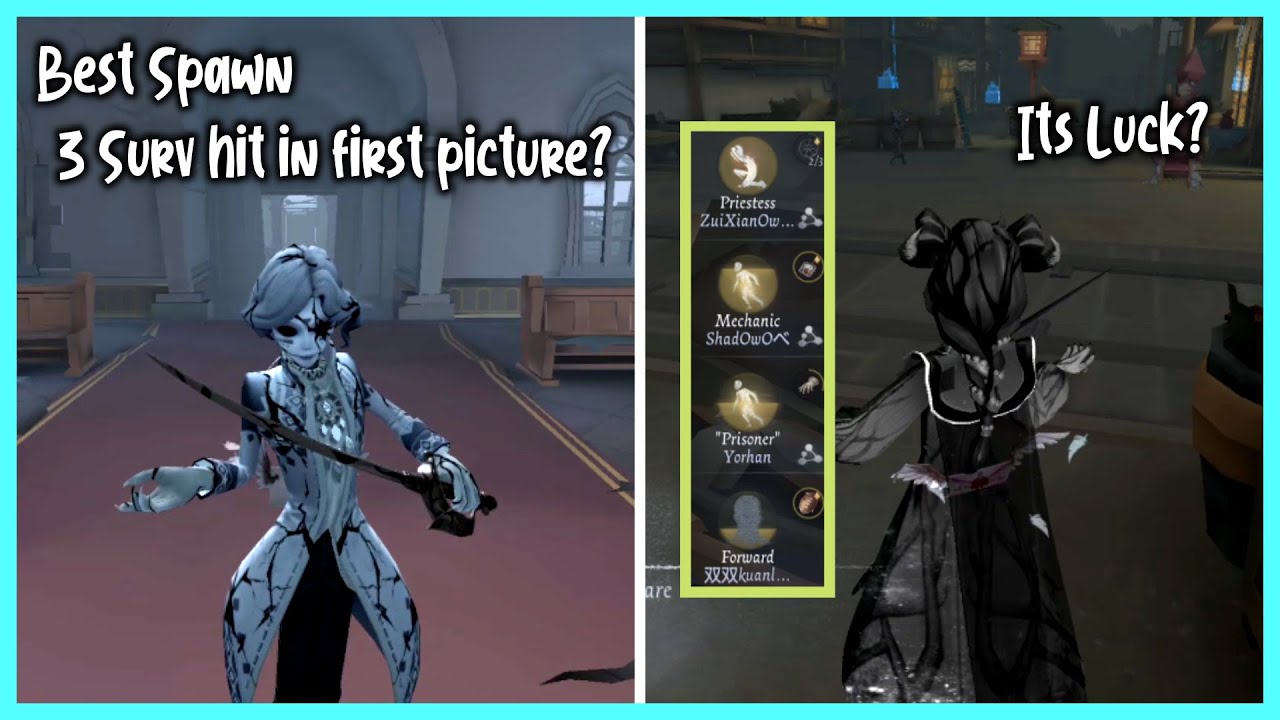 【Identity V】This spawn can injure 3 survivors on the first camera - YouTube