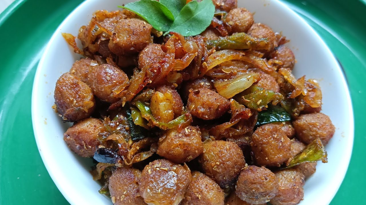 meal maker fry recipe in Telugu మిల్మేకర్ ఫ్రై ...