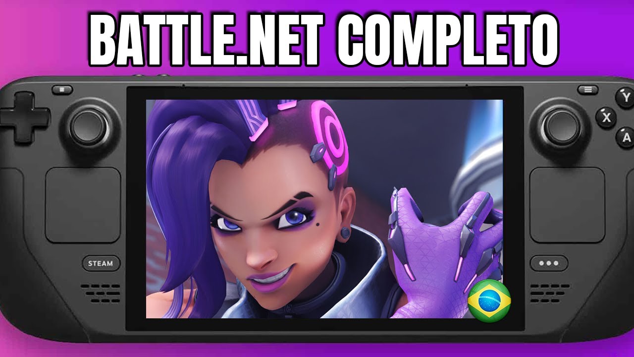 STEAM DECK BATTLE NET INSTALANDO DO ZERO E JOGANDO OVERWATCH 2 NO MODO ...