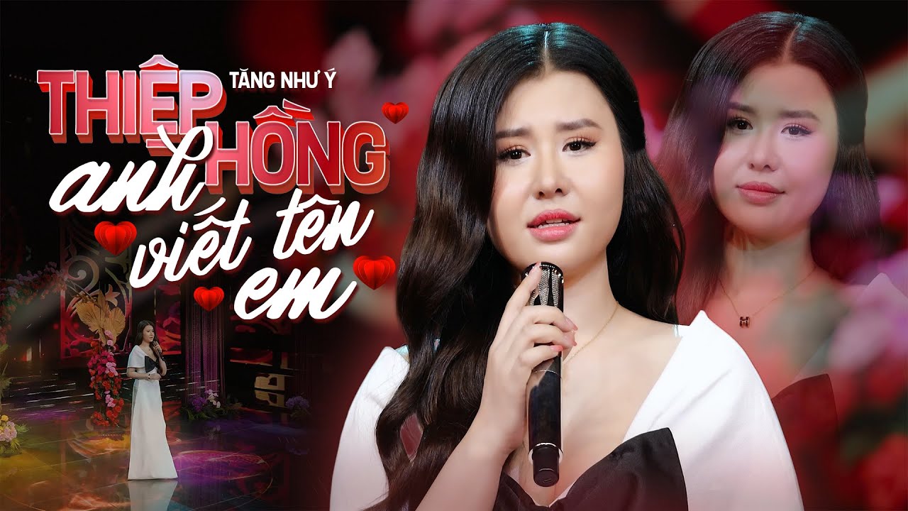 Thiệp Hồng Anh Viết Tên Em - Tăng Như Ý | Xuất Hiện Giọng Ca Bolero Hút Hồn Khán Giả(4K MV ...