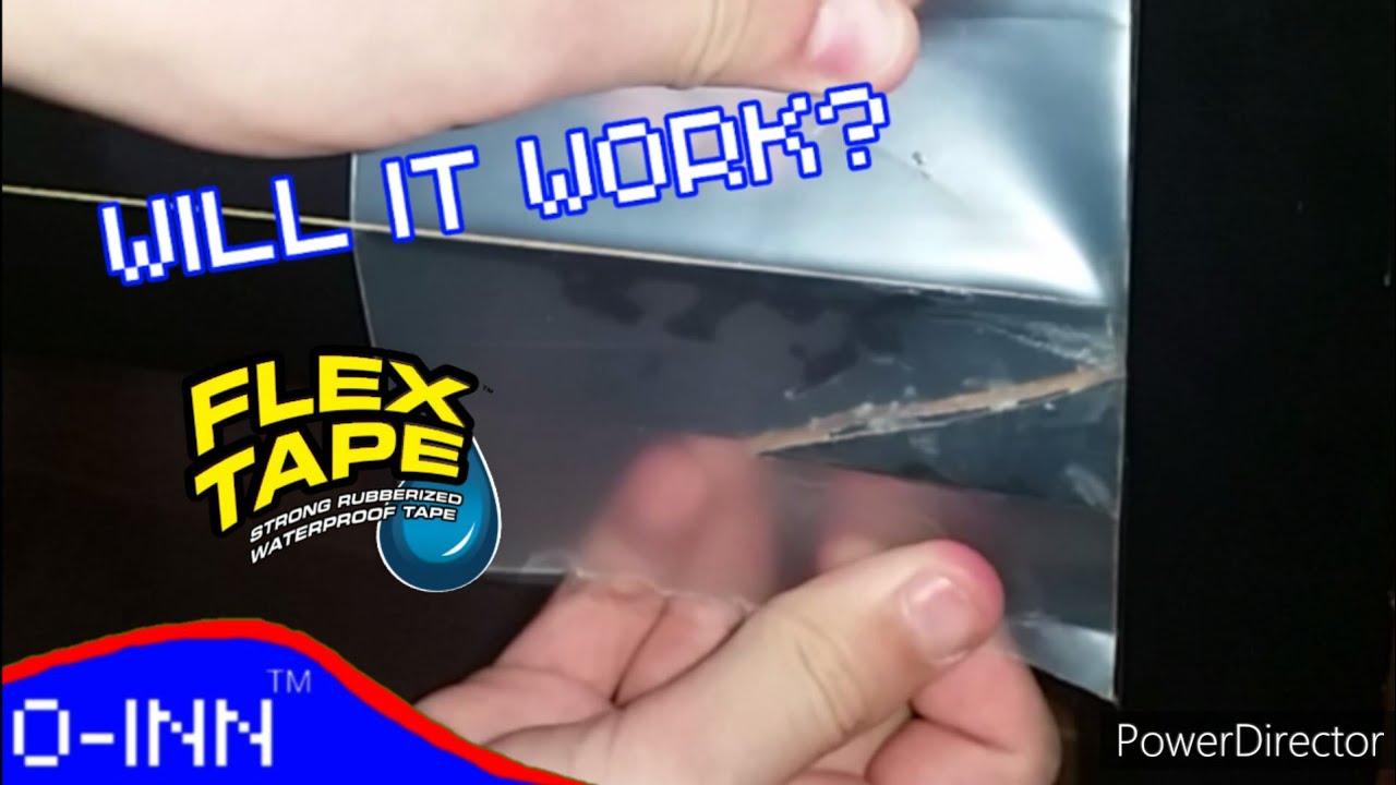 Testing Flex Tape Clear! Will it Work? | Polara YT - YouTube