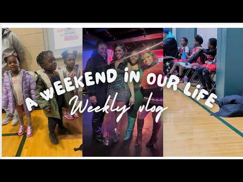Weekend Vlog| SURPRISE BDAY PARTY| BOYS BBALL GAME! - YouTube