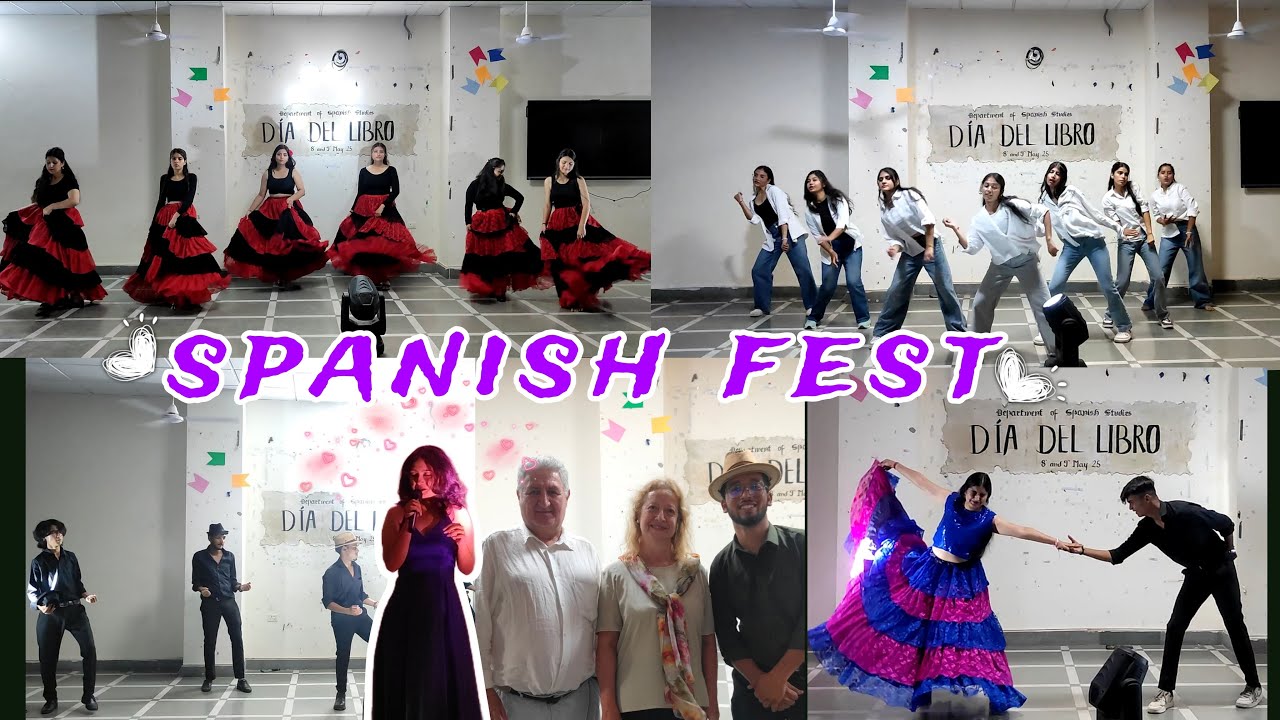 Spanish Fest In Doon University☺️ | Día Del Libro | Day 2 | #spanish # ...