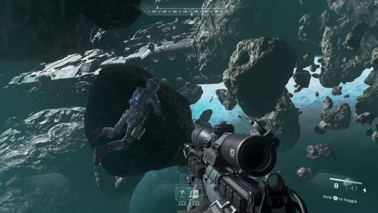 Awesome Stealth Mission in Space from Call of Duty Infinity Warfare FPS ...