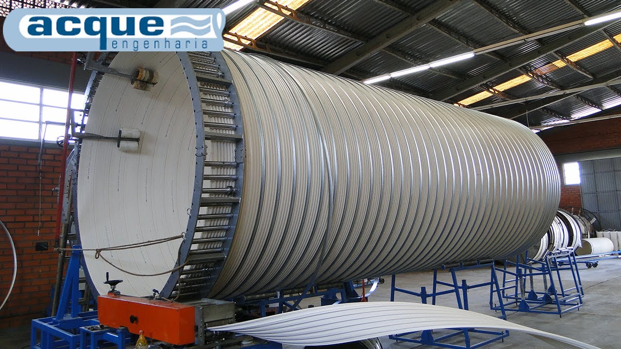 Tubos Rib Loc - Processo de fabricação - video 001 - YouTube