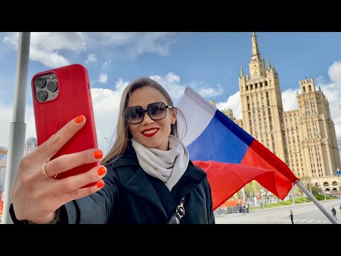 Victory Day Military Parade in Moscow. Best Viewpoint. May 09, 2022