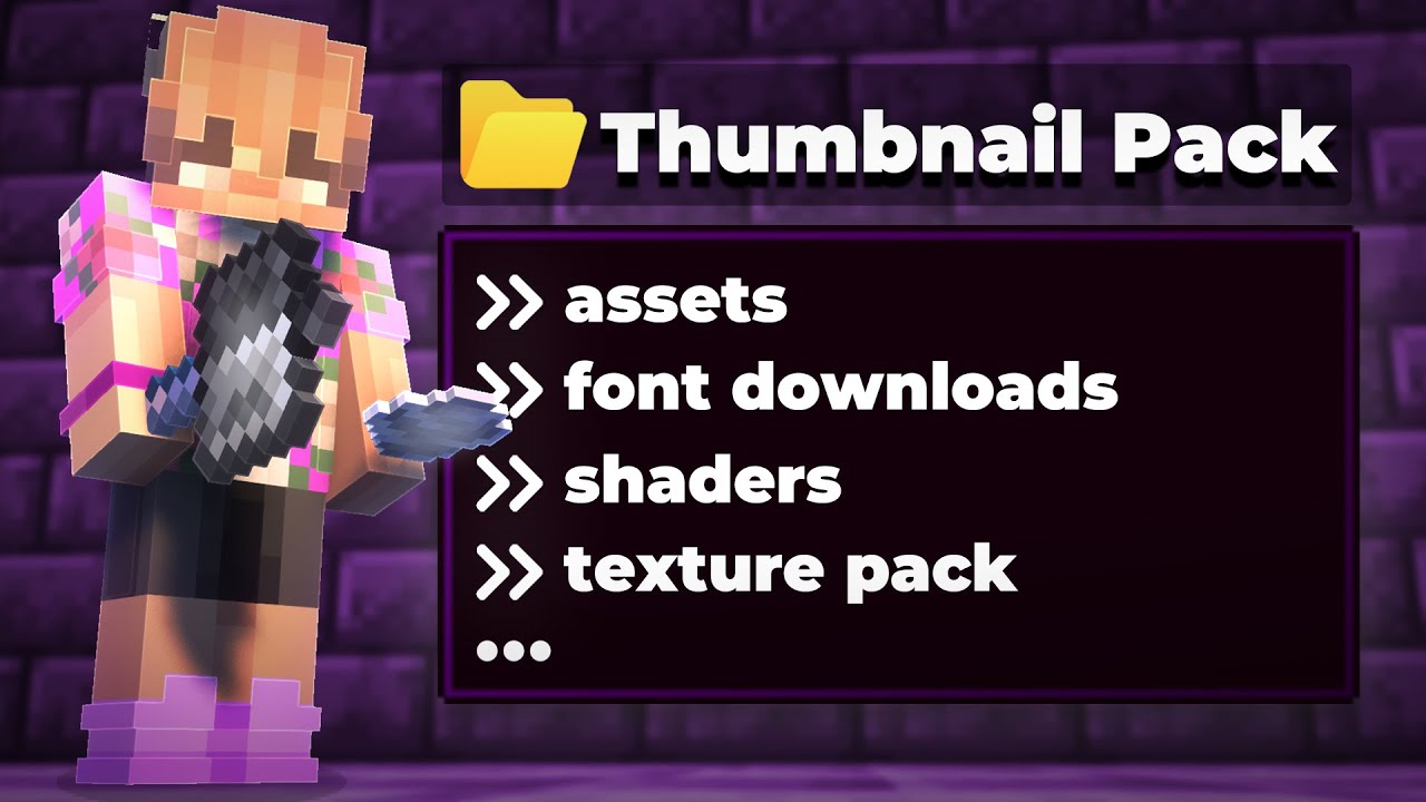 This is How to Use My Ultimate Thumbnail Assets Pack.. - YouTube