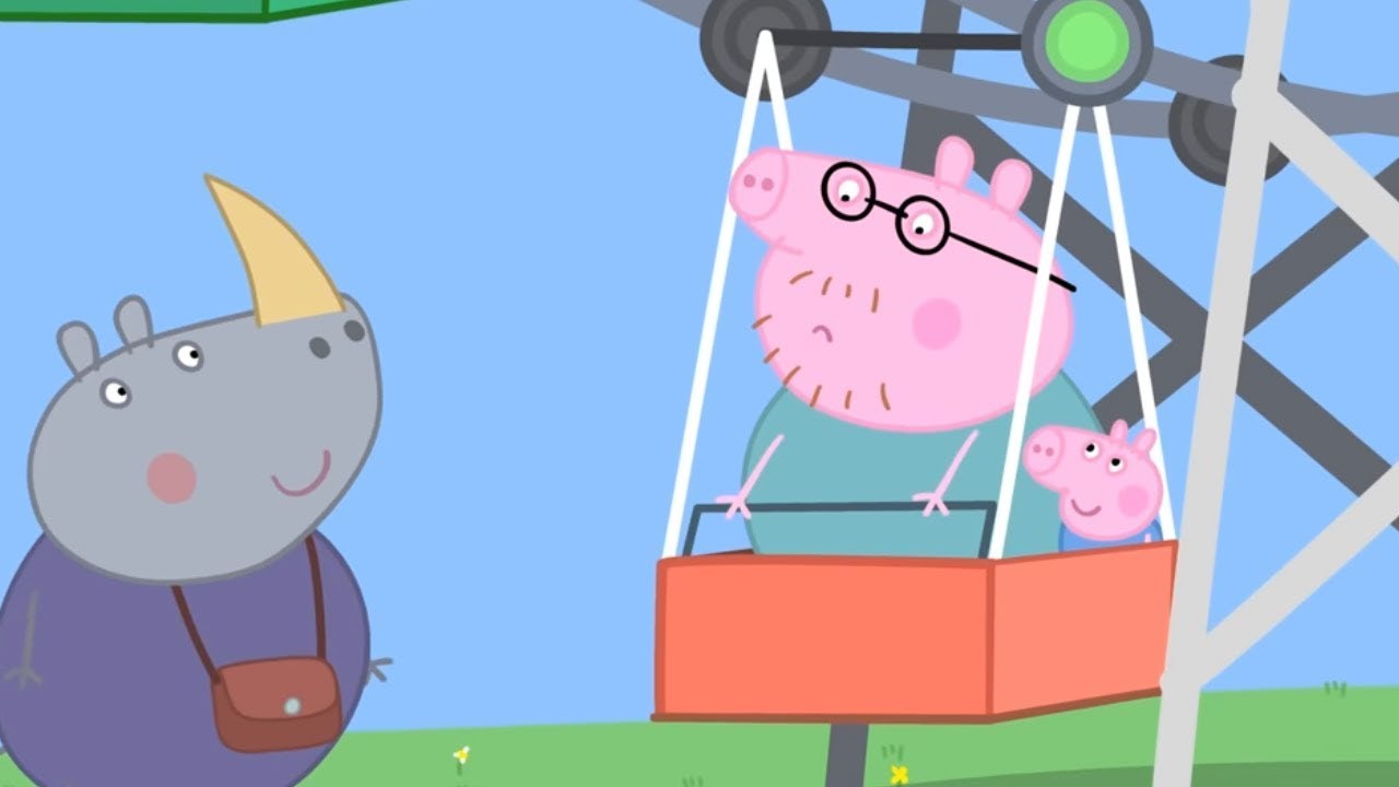Daddy Pig and George Go To The Funfair 🐷🎡 Peppa Pig Official Channel ...