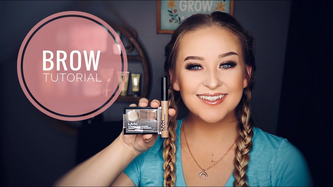 Easy BROW tutorial | Affordable | LOCKDOWN series - YouTube
