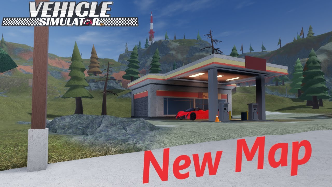 ROBLOX: Vehicle Simulator New Map - YouTube