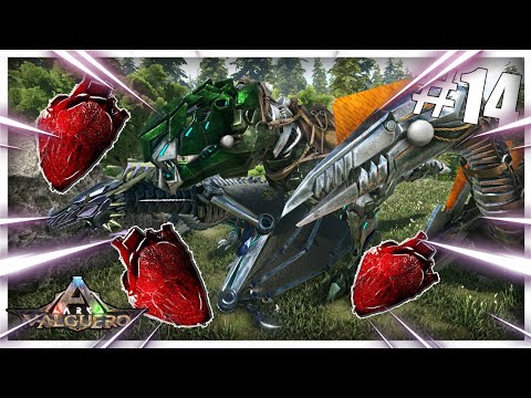 Giga Hearts and Perfect Tame Max Level TEK REX! - ARK Valguero [E14 ...