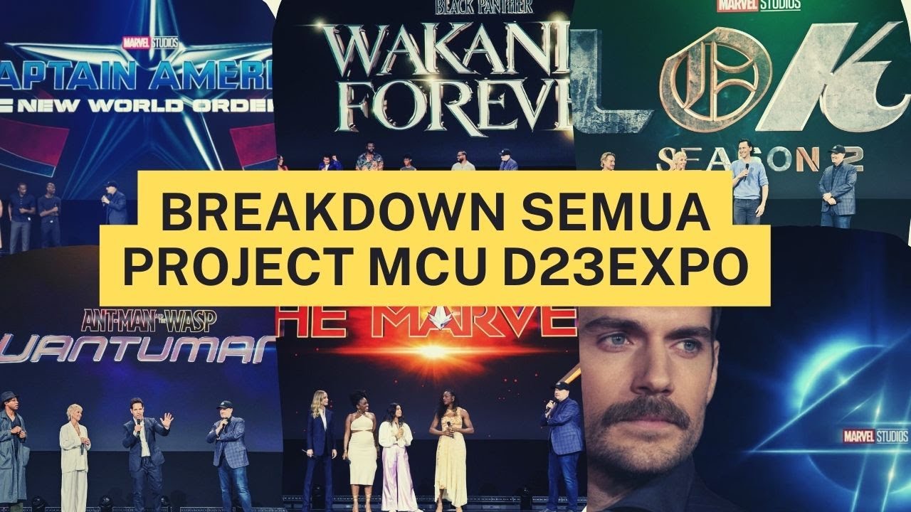 BREAKDOWN SEMUA PROJECT MCU DI D23 EXPO 2022! - PENTING!! - YouTube