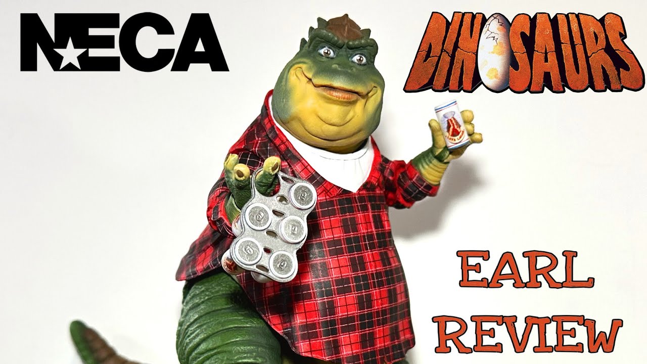 NECA Ultimate Dinosaurs Earl Sinclair Review - YouTube