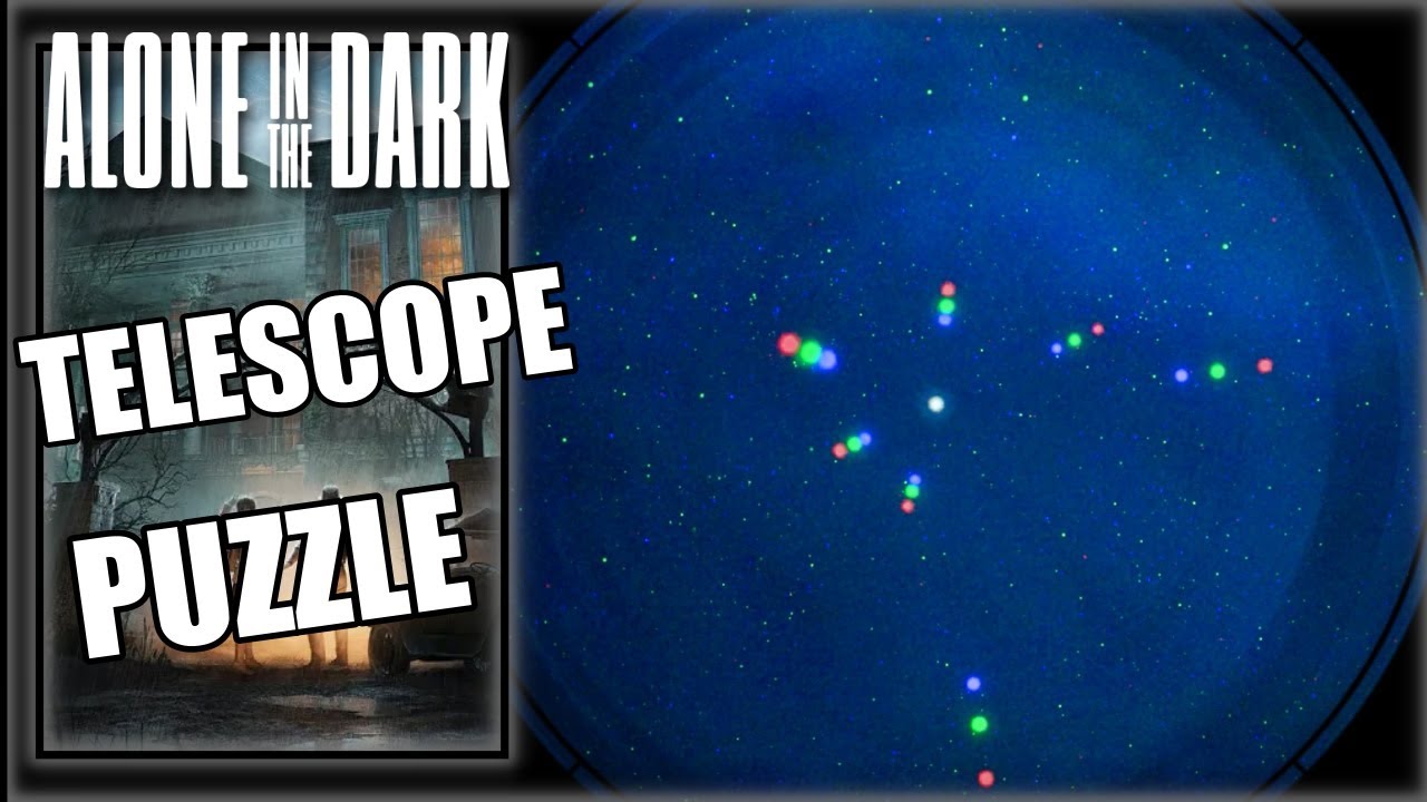 Alone In The Dark - Telescope Puzzle (Chapter 2) - YouTube