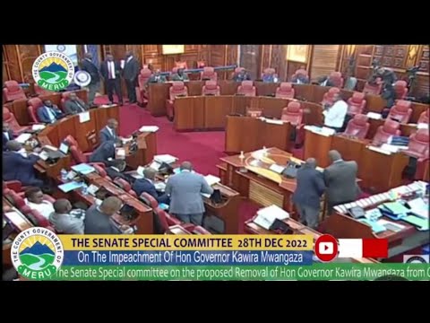 The Senate special committee 28th dec 2022 Evening Session. - YouTube
