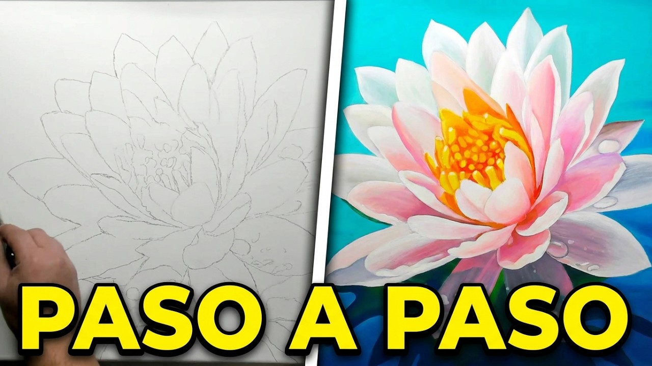 Dibujos De Flores De Loto A Color Imágenes De Loto Espiritual