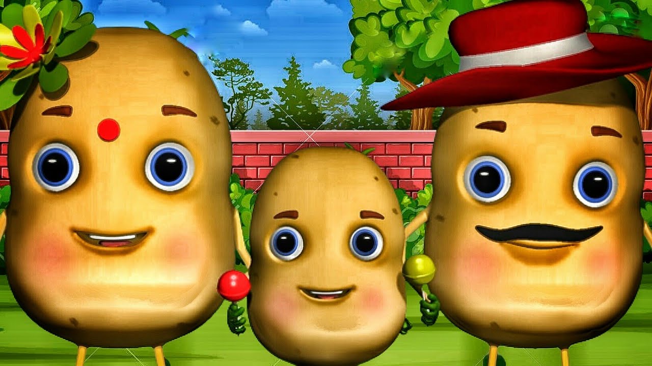 आलू कचालू|Aloo Kachaloo Beta Kahan Gaye The|Hindi Rhymes for Children ...