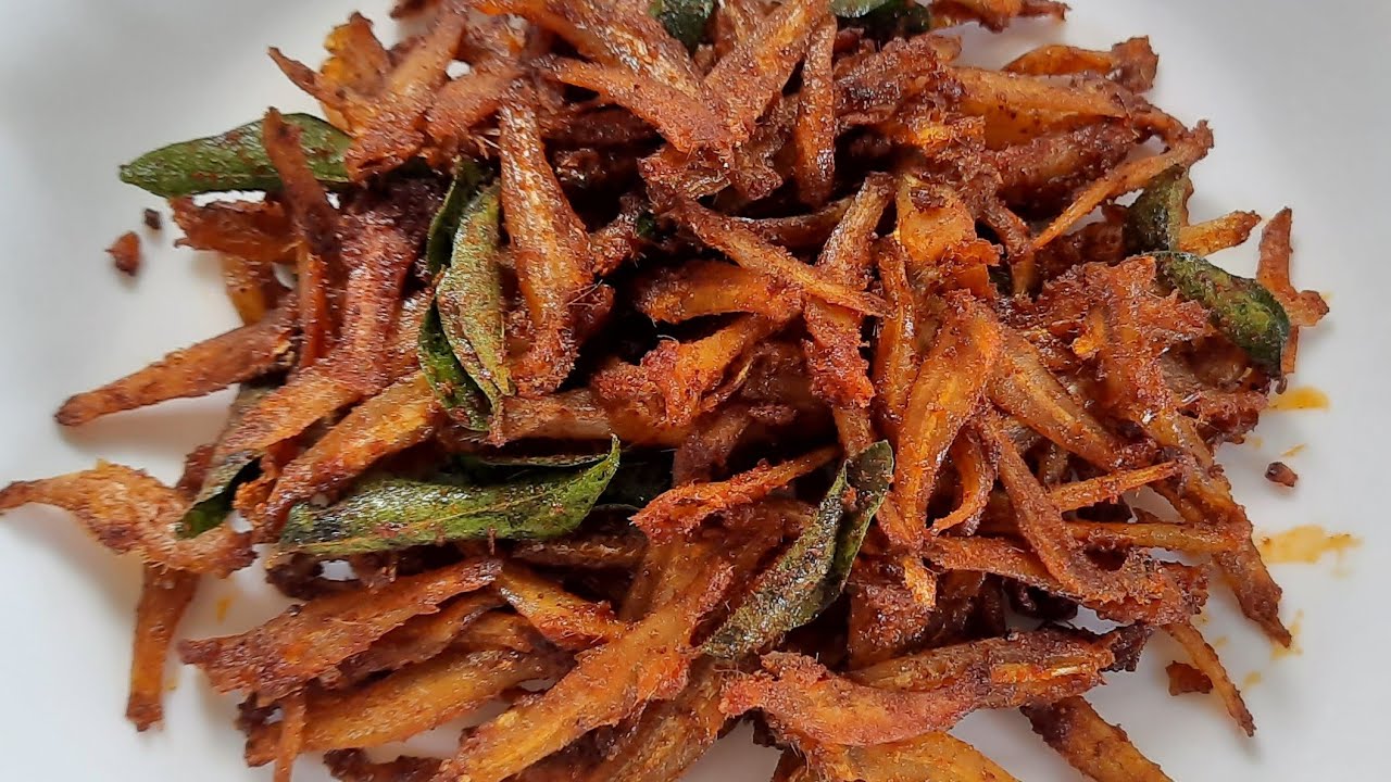 Crispy Nethili dry fish fry||Nethili karuvadu fry||Non veg recipe||RK ...