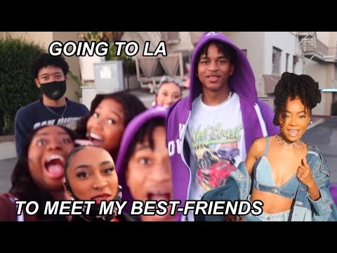 Meeting my friends in LA - Arrington Allen - YouTube