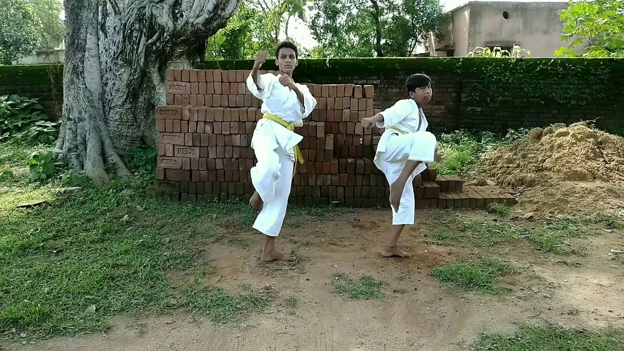 Karate- punch, kick and Block tutorial ( The power of empty hand 👊👊 ...