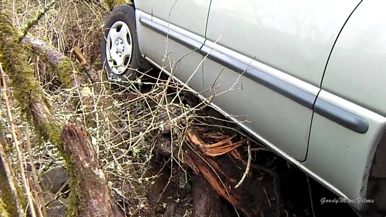 Towing Recovery Vehicle Slammed 150 Feet Off Road Crashes Into A Tree ...