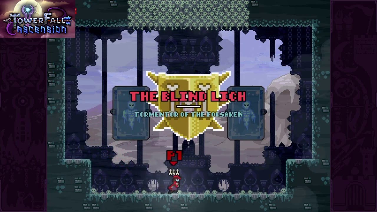 TowerFall Dark World | Darkfang + Blind Lich boss | Legendary - YouTube