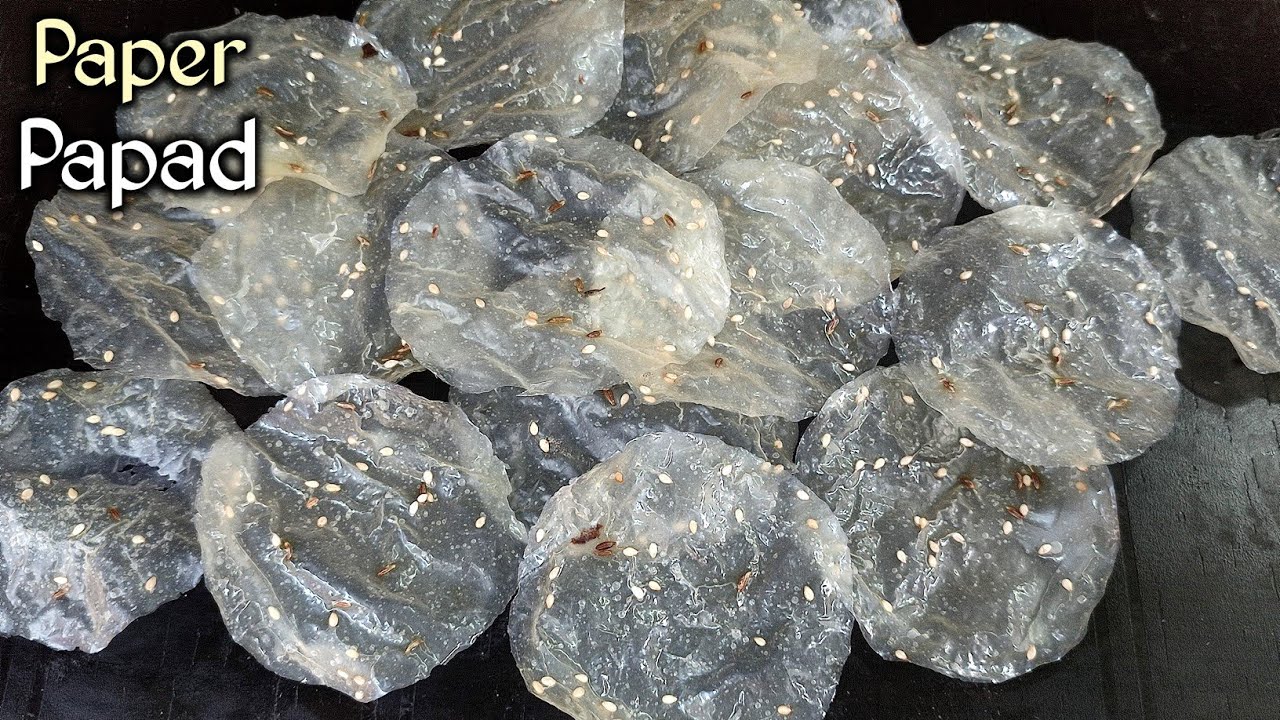 ఉప్మా రవ్వతో నోట్లో వేస్తే కరిగిపోయే కరకరలాడే అప్పడాలు|చిన్న పిల్లలు ...