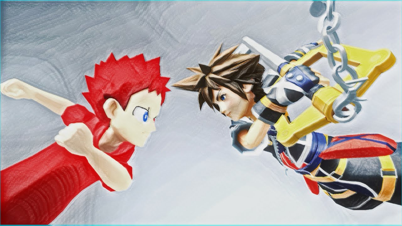 Struggle Away! | Sora | Ryuto | Kingdom Hearts | 3D Animation # ...