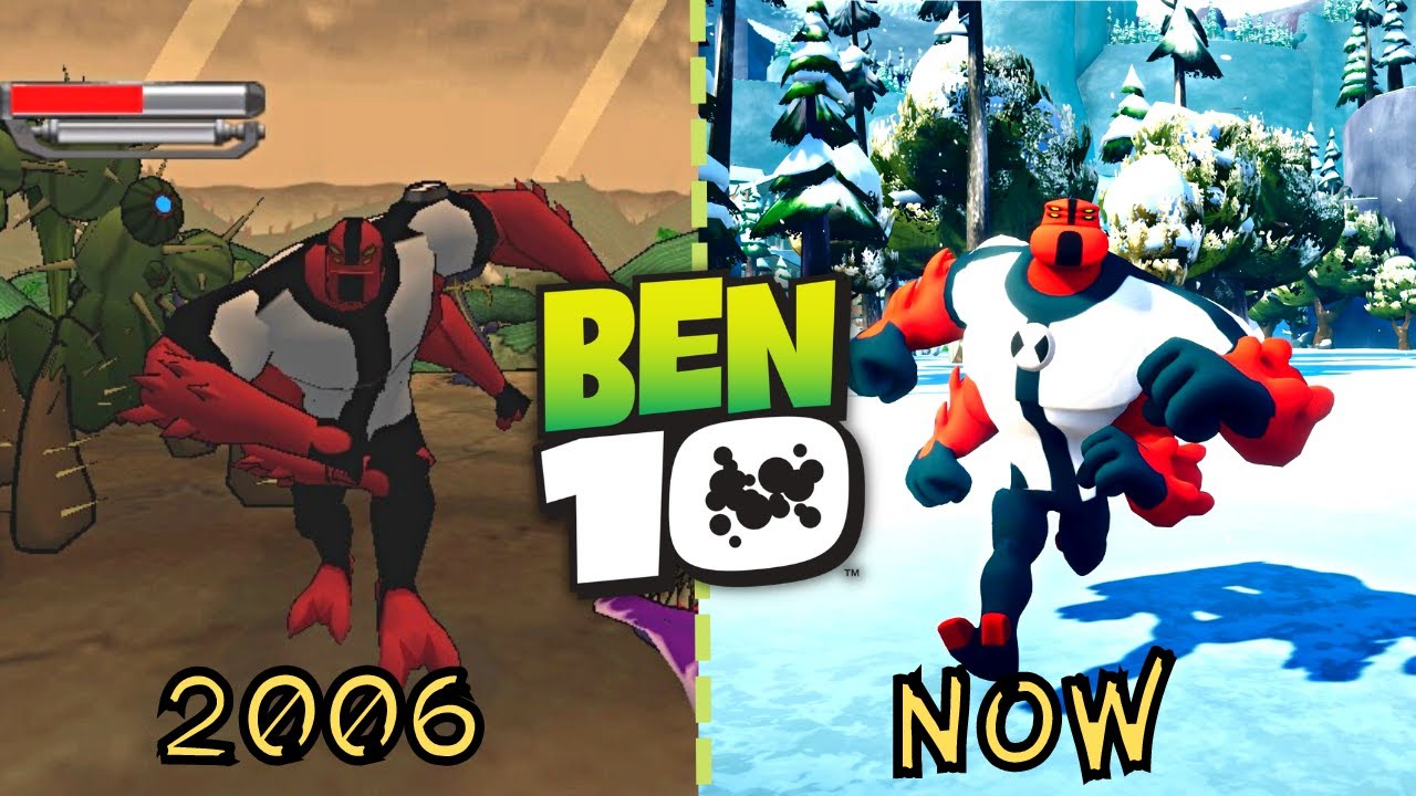The Ultimate Evolution of Ben 10 Video Games w/ Facts [2007 - 2023 ...