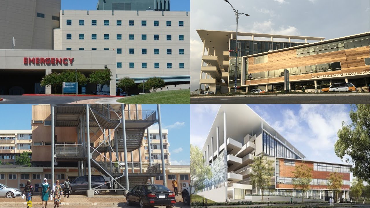 Major Hospitals, Clinics and Health Centres in Ghana - YouTube