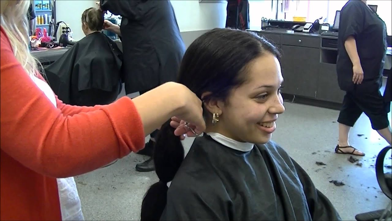 The Big Cut! Cuts for Cancer! - YouTube