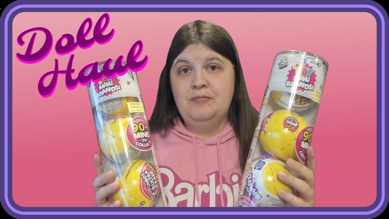 So Many Mini Toys! || Doll Haul - Zuru Mini Brands - Series 3 - YouTube