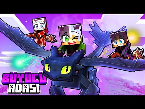 BÜYÜCÜ ADASINDA KÖFTEYİ BULDUM!🐲🧙 /Minecraft @EmirhanCTN