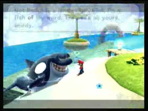 Super Mario Galaxy Walkthrough Part 75 - Going After Guppy - YouTube