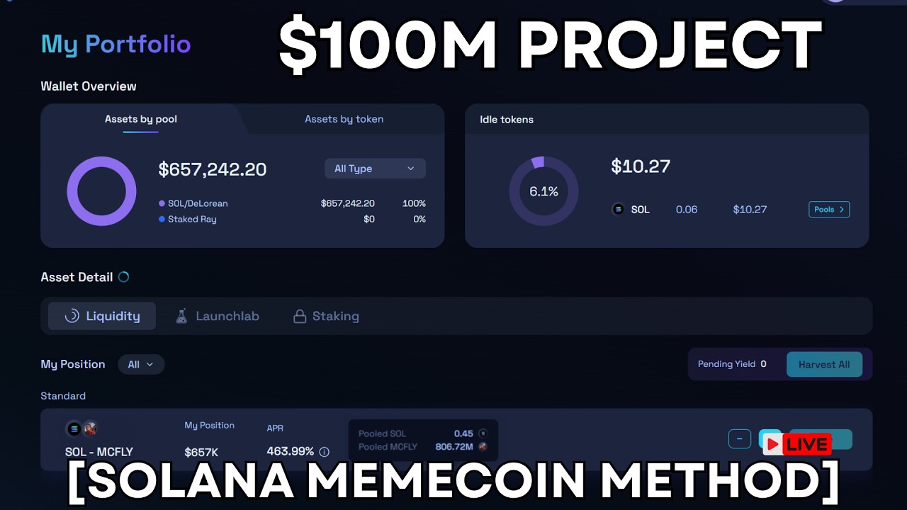 Raydium Launch: How to Create a $100M Solana Memecoin - YouTube