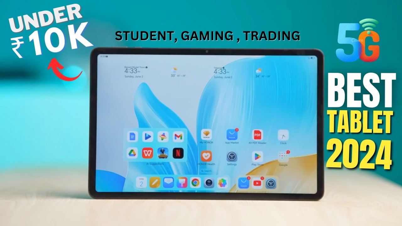 Best Tablet Under 10000 in 2024🔥Tablet Under 10000🔥Best Tablet Under ...