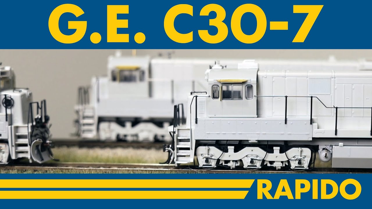 Fully Operational Rapido C30-7 Samples in Action! - YouTube