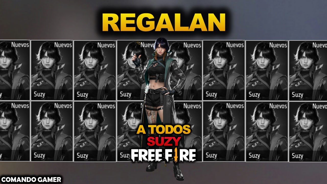 GARENA ENTREGA a SUZY para TODOS en FREE FIRE Mejores Combos - YouTube
