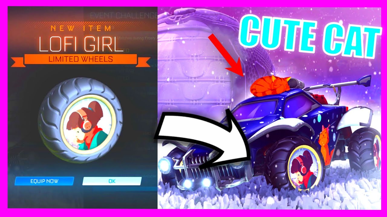 *LOFI GIRL* ROCKET LEAGUE *OUT NOW* Lofi Girl comes to RL!! #frostyfest ...