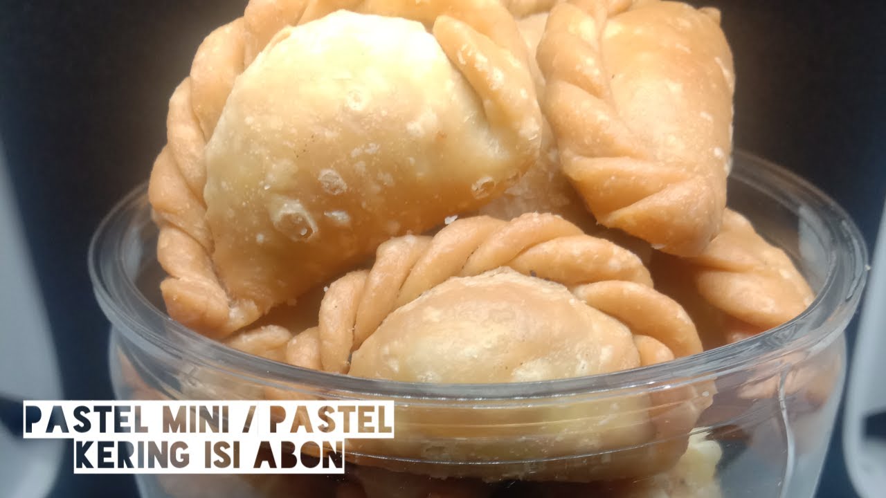Pastel kering isi Abon ll Pastel Mini Abon - YouTube