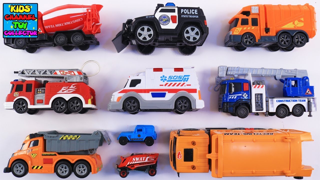 Learning Street Vehicles for Kids Children Toddlers babies | Toy ...