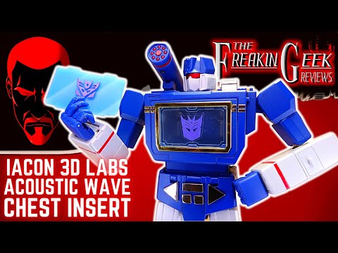 Iacon 3D Labs Acoustic Wave CHEST INSERT: EmGo's Transformers Reviews N ...