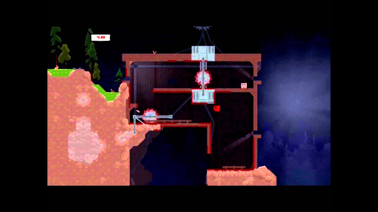 Super Meat Boy Chapter 1 Level 13 'A+' - YouTube