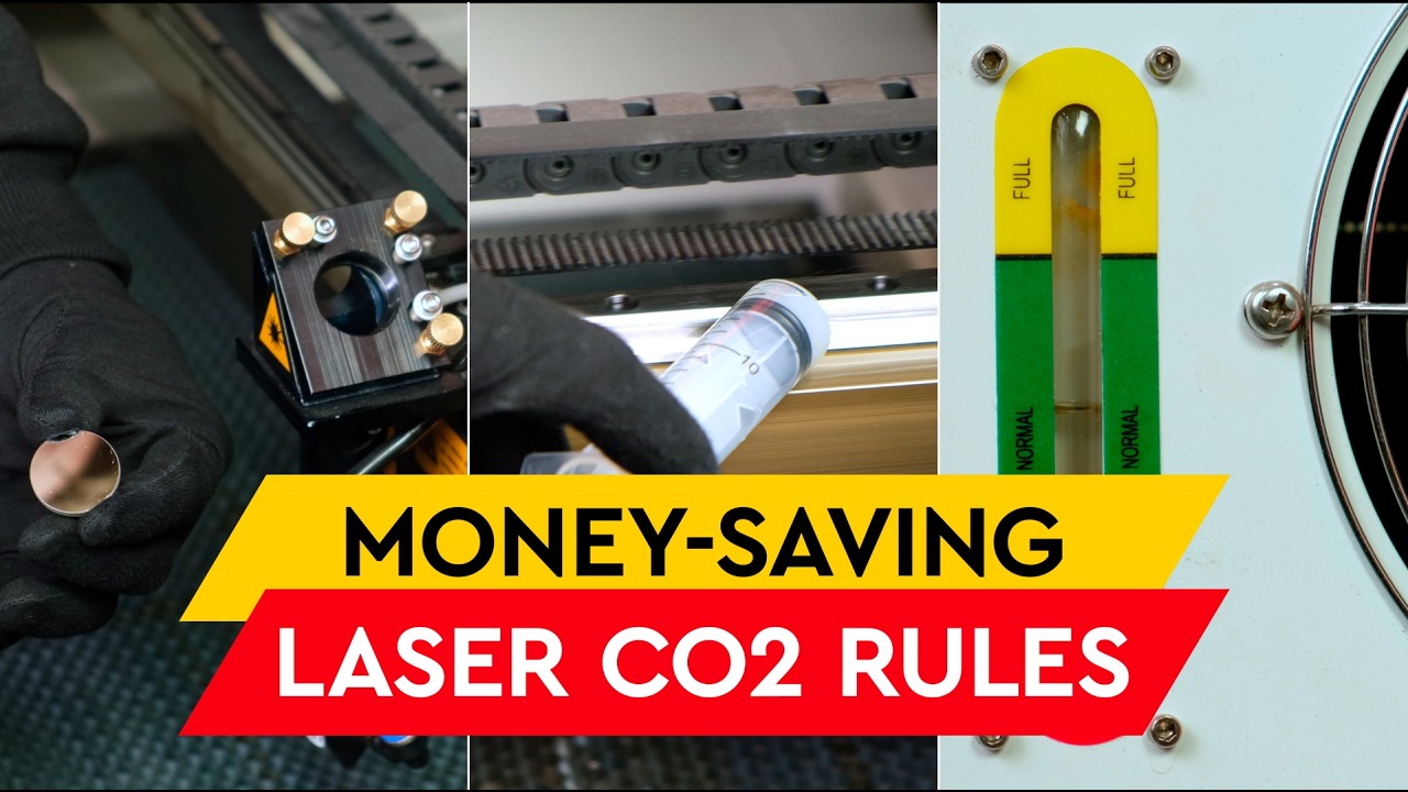 Consumables and Maintenance for your CO2 Laser Machine - YouTube
