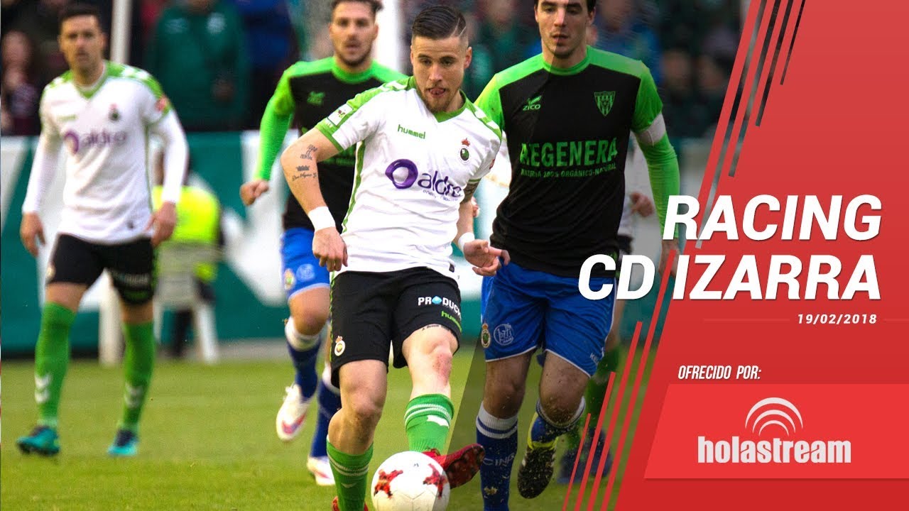 Partido completo Racing CD Izarra 18 febrero 2018 - YouTube