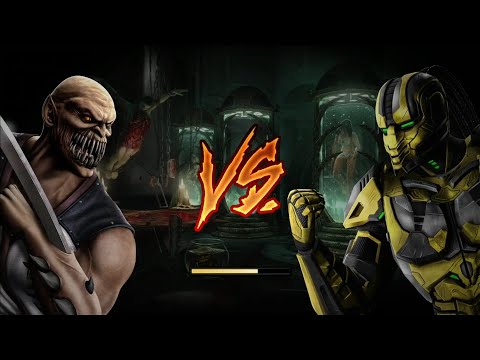 Baraka Vs Cyrax Mortal kombat 9