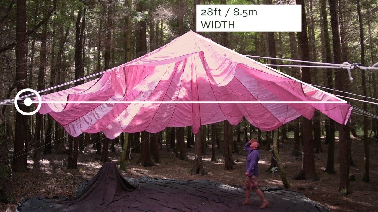 Pink Army Parachute - YouTube