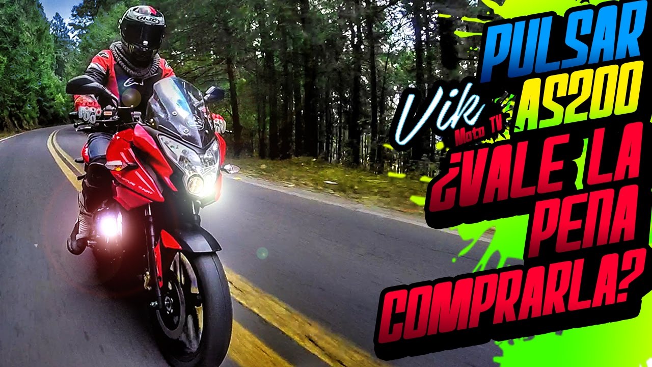PULSAR AS200 REVIEW / MOTOVLOG - YouTube